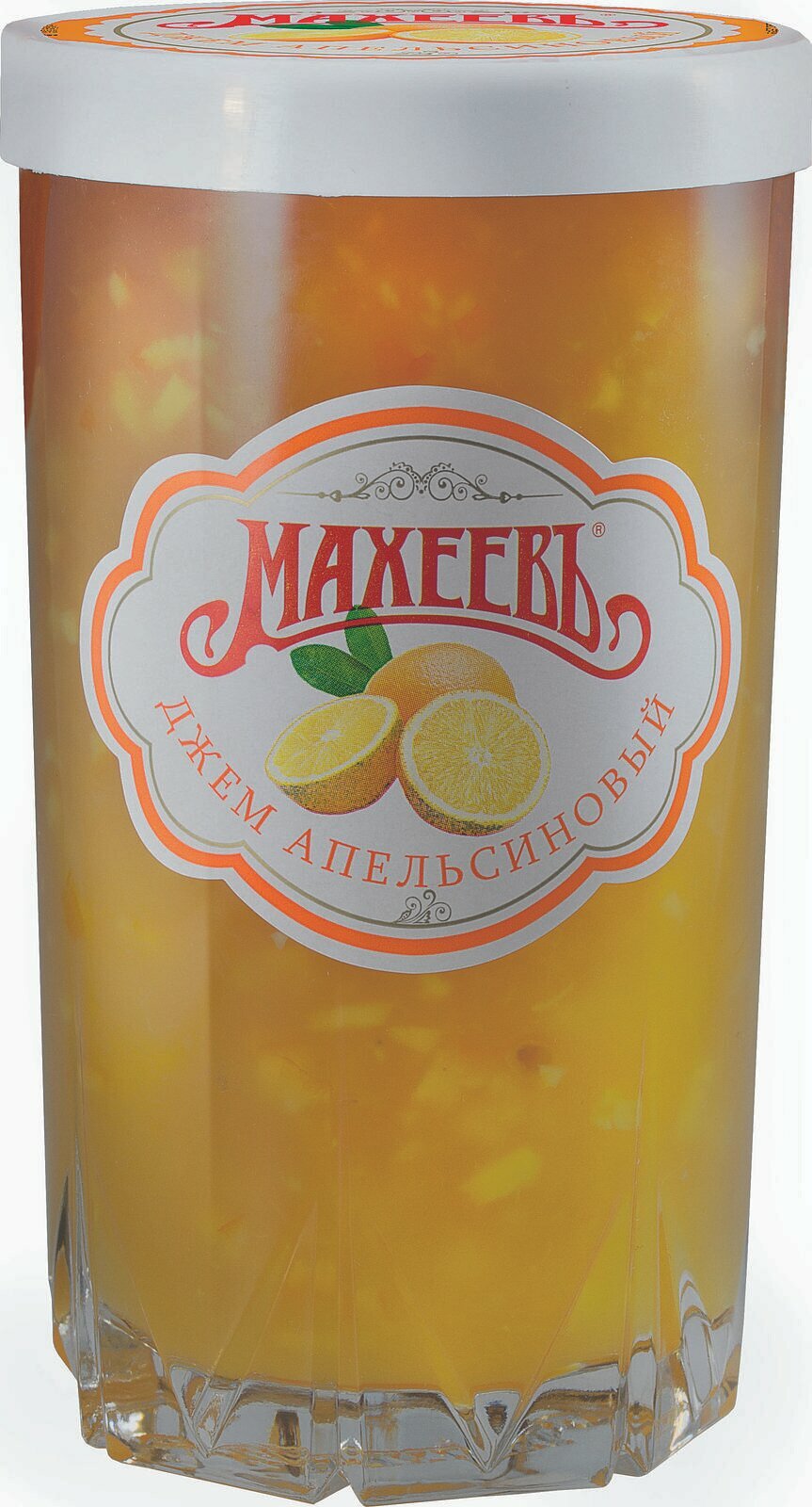 Джем Махеевъ Апельсиновый ст. стакан 400г