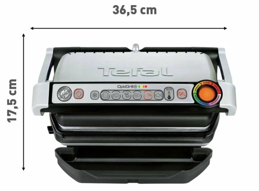 Умный электрогриль Tefal Optigrill+ GC712D34