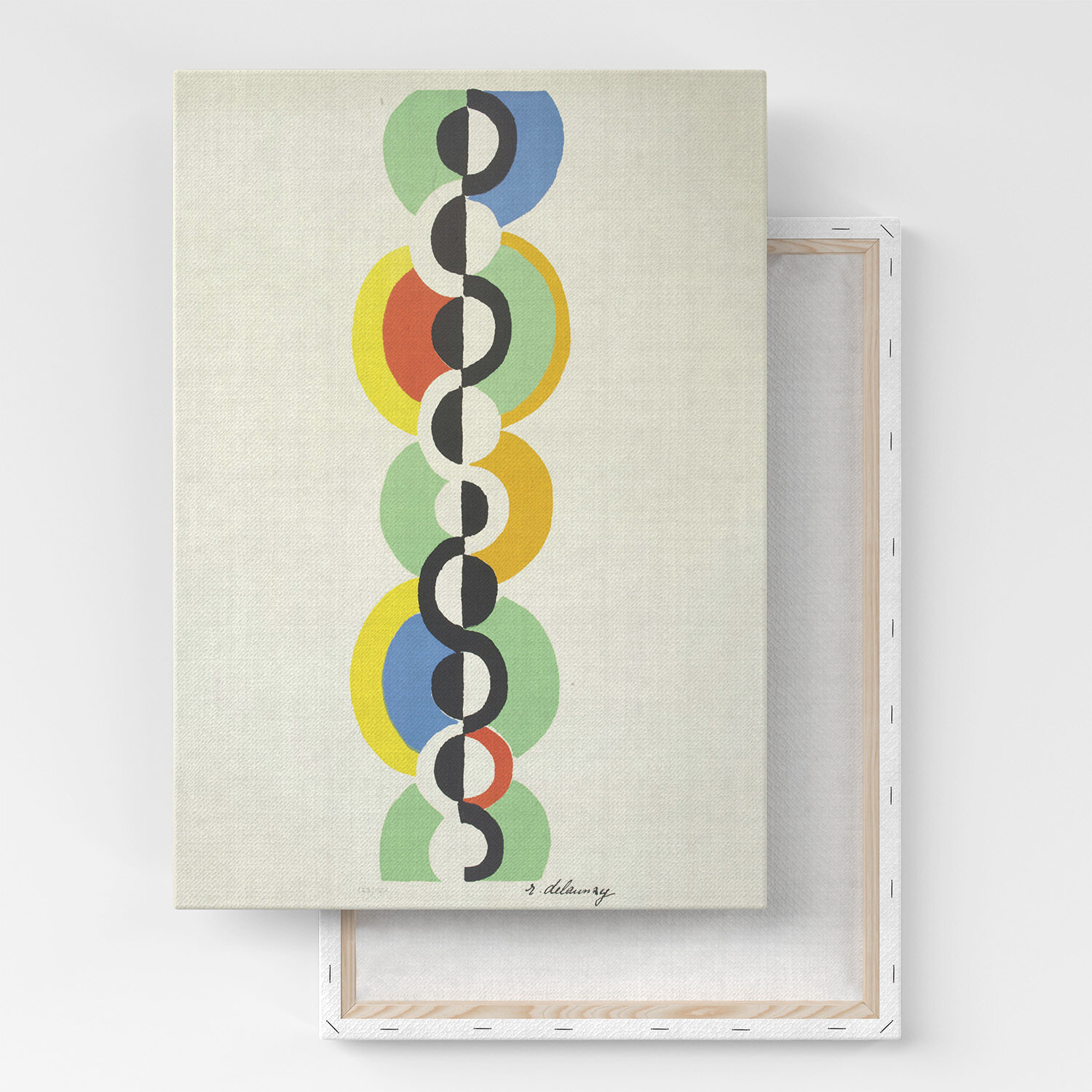 Картина на холсте, репродукция / Робер Делоне / Размер 30 x 40 см