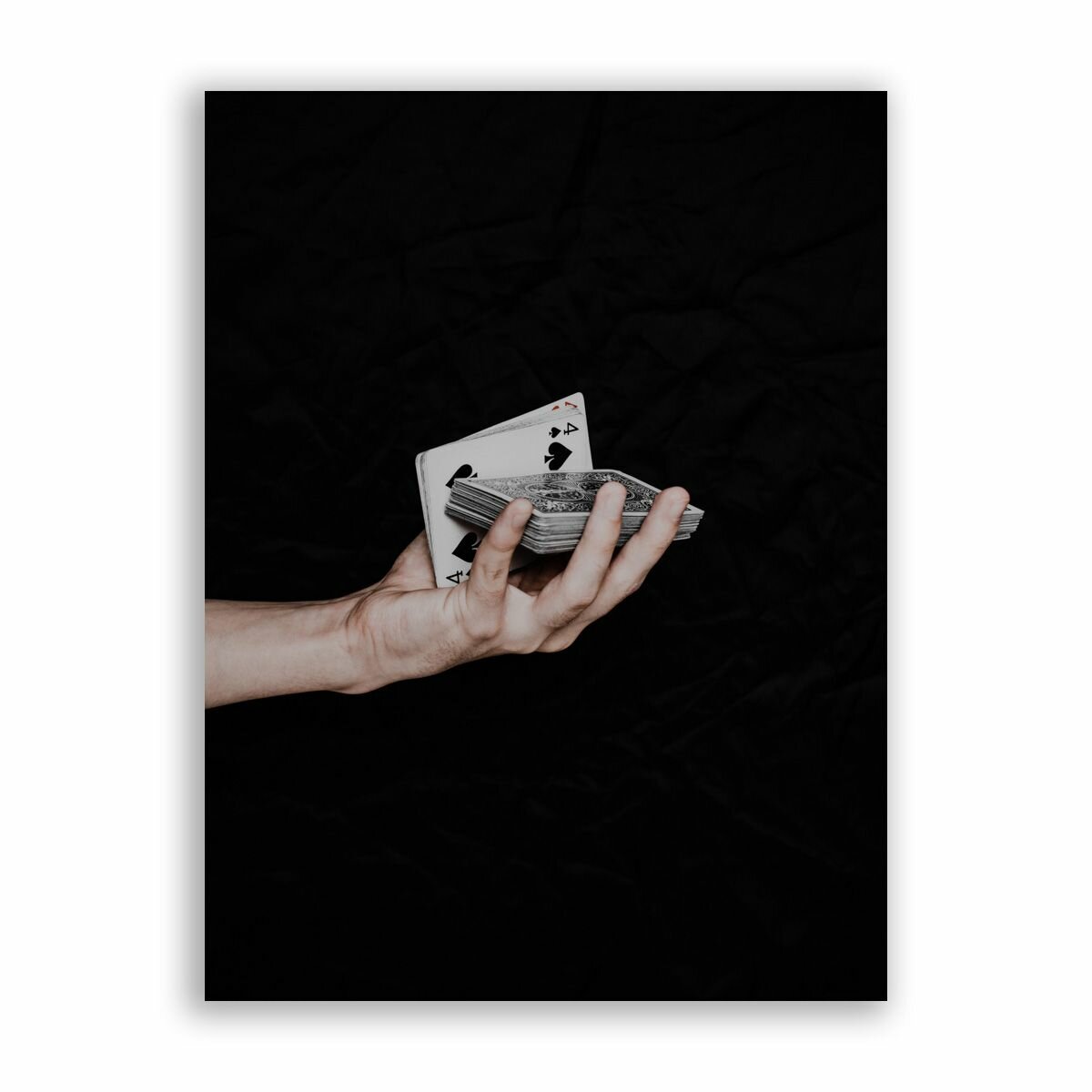 Постер, плакат на бумаге / Игральные карты / Размер 30 x 40 см