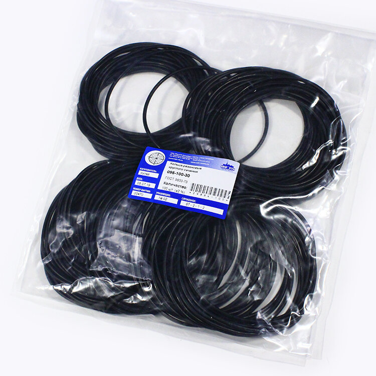 Кольца резиновые уплотнительные круглого сечения 095-100-30-2-2 (93 x 3) (упаковка 100 шт. ±5%)