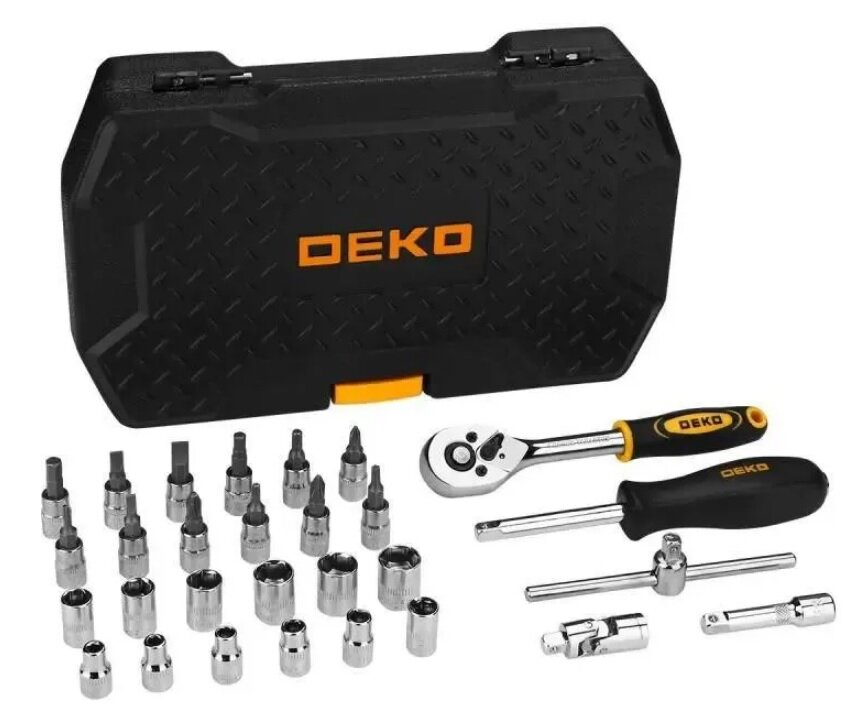 Для слесарных и ремонтных работ DEKO 065-0325, 29 предм, черный