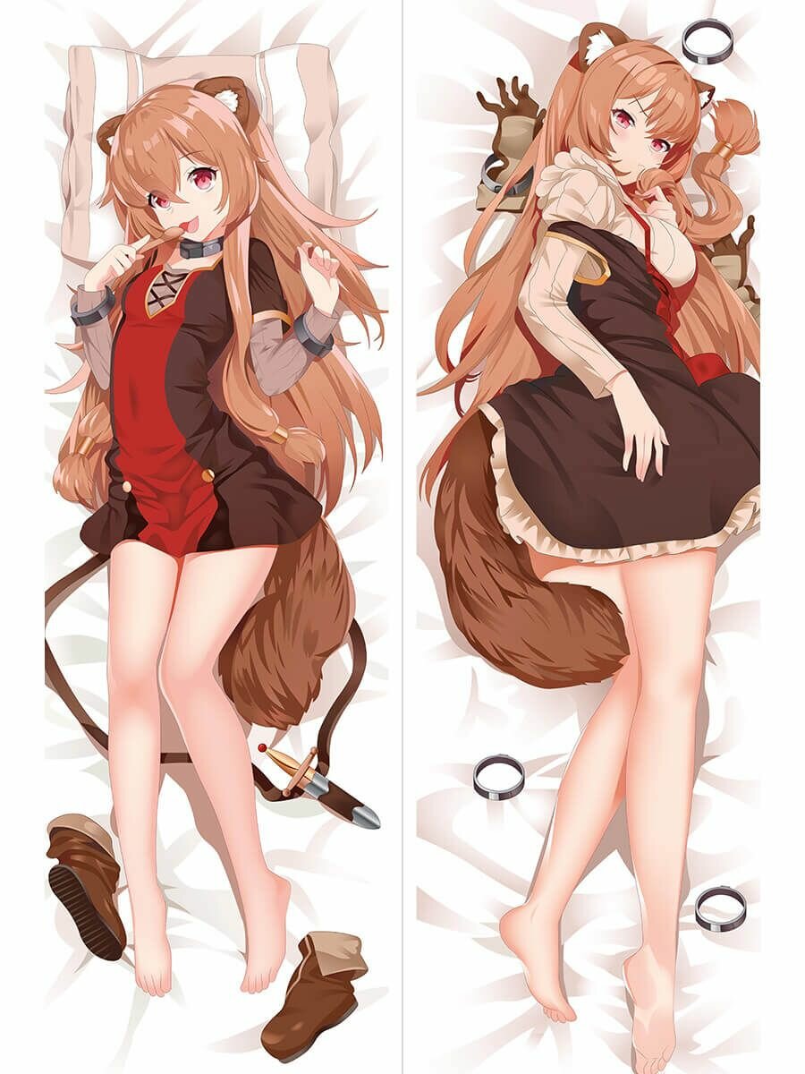 Наволочка дакимакура Рафталия из Восхождение героя щита арт. D0424, 150x50