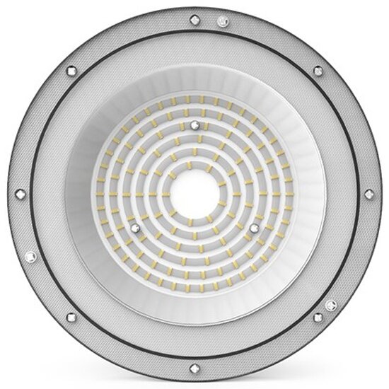 Промышленный светильник Gauss LED UFO LITE IP65 D250*75 100W 10000lm 5000K 200-250V 1/20