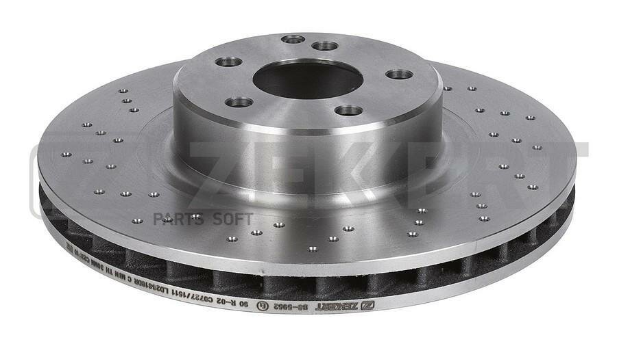 ZEKKERT BS-5952 Диск торм. перед. MB S-Class (215 220) 98- ()