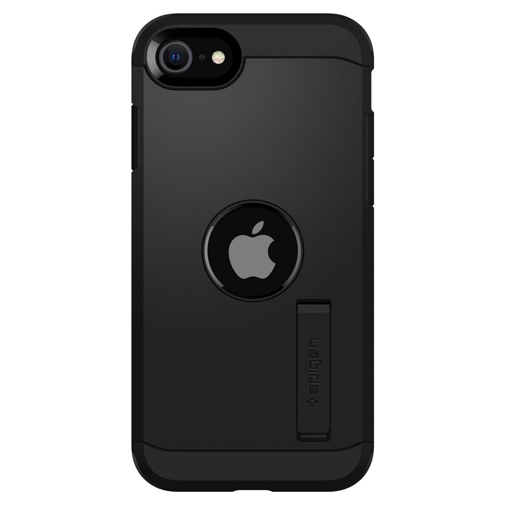 Ударопрочный чехол SPIGEN для iPhone SE (2020) - Tough Armor - Черный - ACS00950