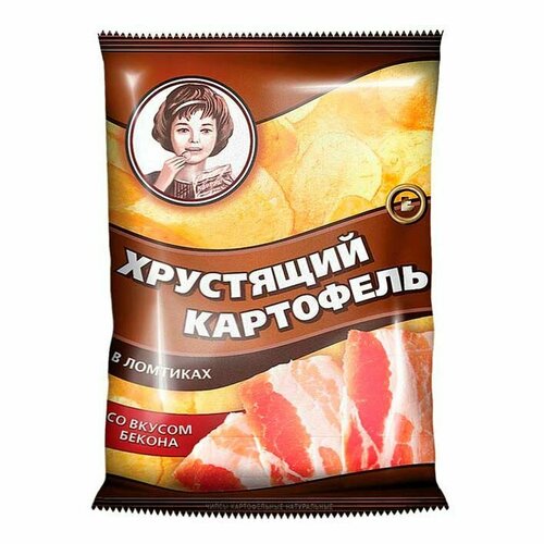 Чипсы картофельные Хрустящий картофель бекон 70 г — купить в интернет ...