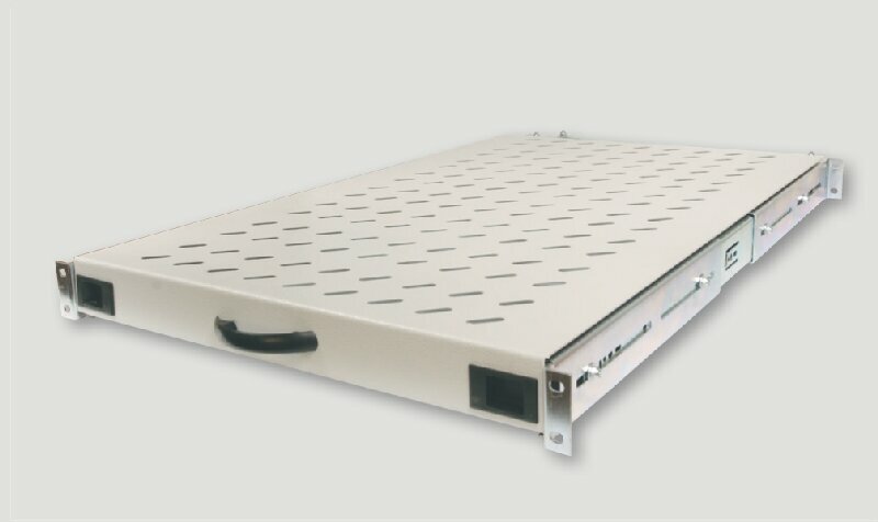 Полка 60A-01-72-08GY Eurolan стационарная до 100кг, 483*720*50, для шкафа RACKSERV