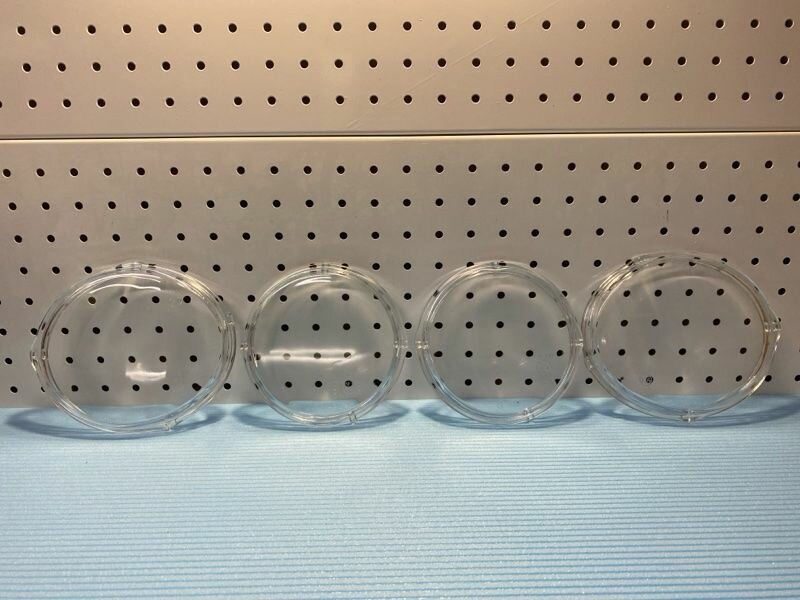 Комплект стекол фар противотуманных внешних (правое, левое) и фар дальнего света внутренних (правое, левое) скания