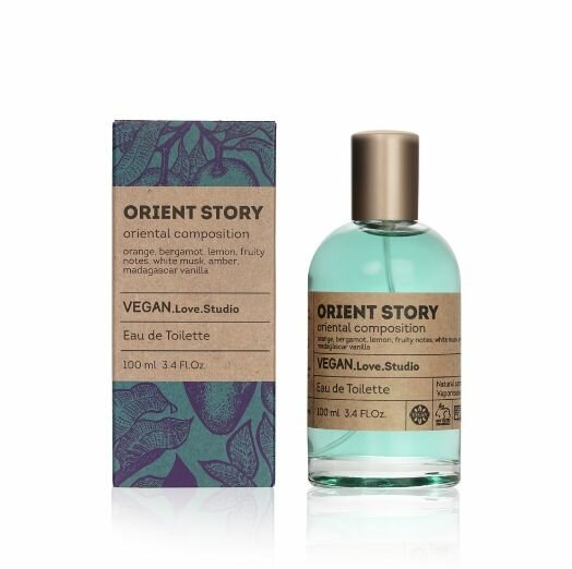 Туалетная вода Today Parfum Vegan Love Studio 100ml ORIENT STORY (аромат Erba Pure) для женщин