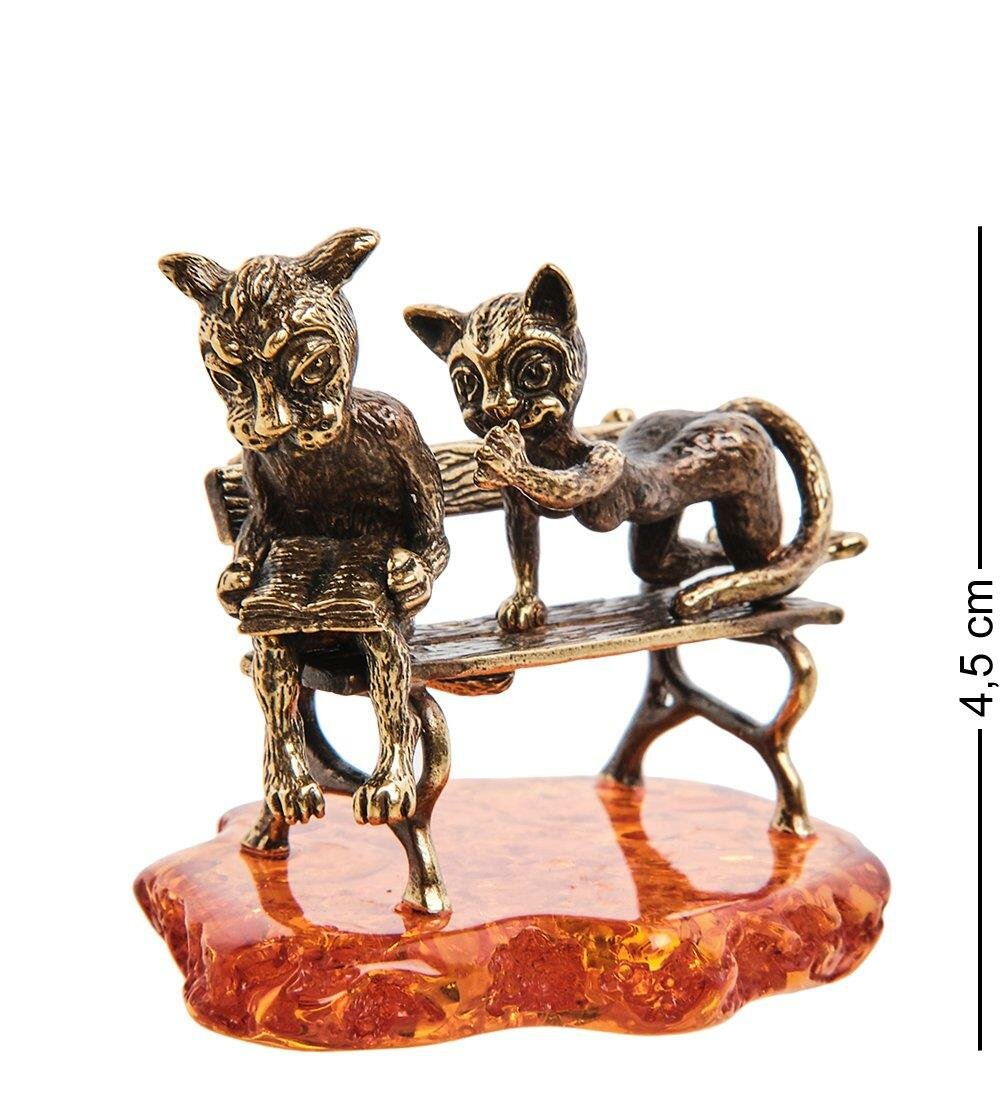 Фигурка Молодые коты (янтарь)