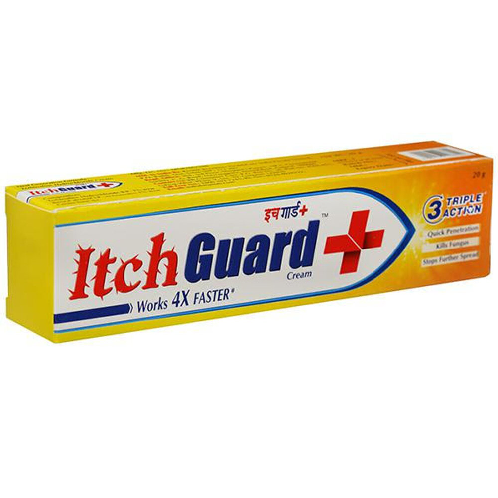 ITCH GUARD CREAM Paras Pharma (Крем Итч Гард Тройного действия для защиты от зуда), 20 г.
