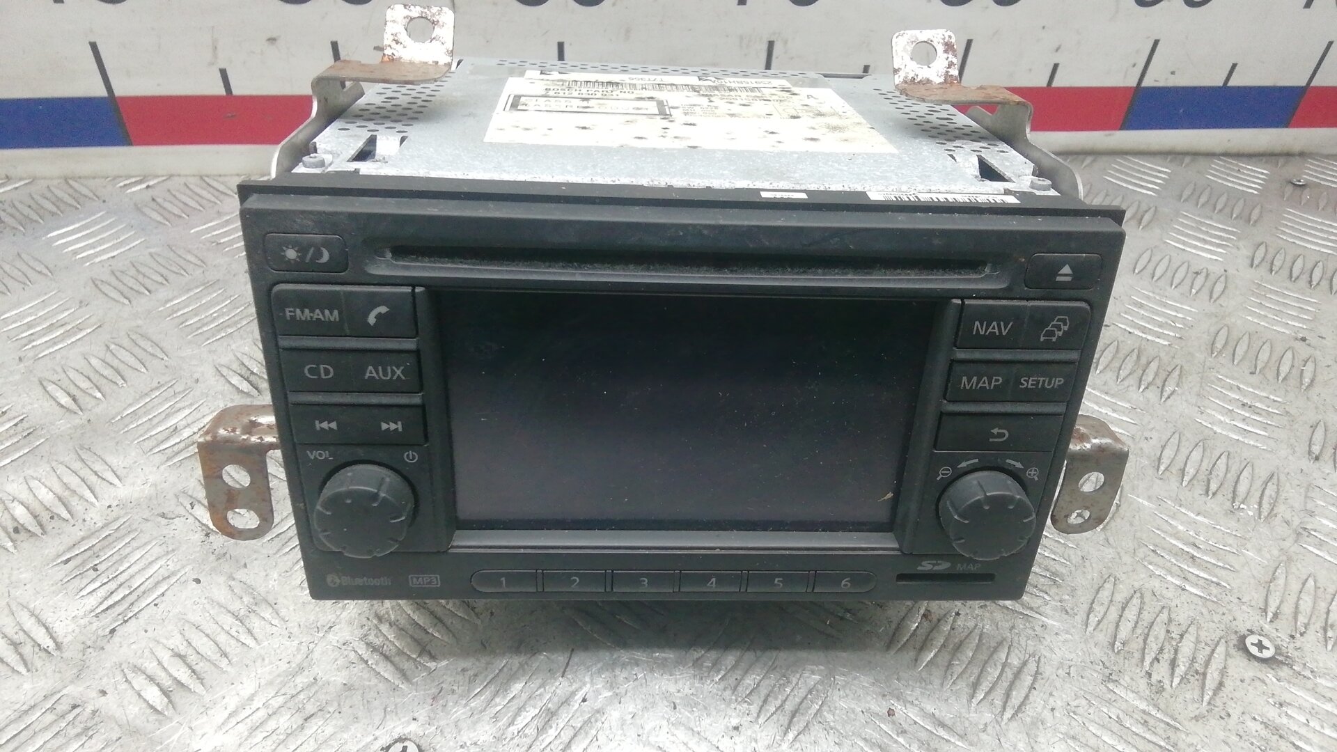 Магнитола NISSAN NOTE E11, Номер 25915bh10a