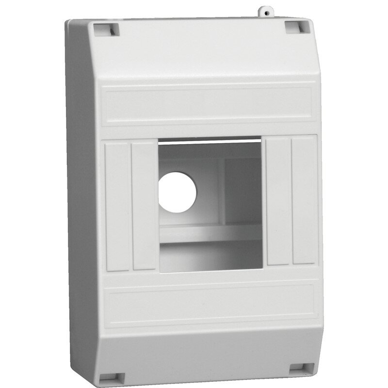 KREPTA 3 Корпус пластиковый КМПн 1/4 IP20 белый IEK, цена за 1 шт