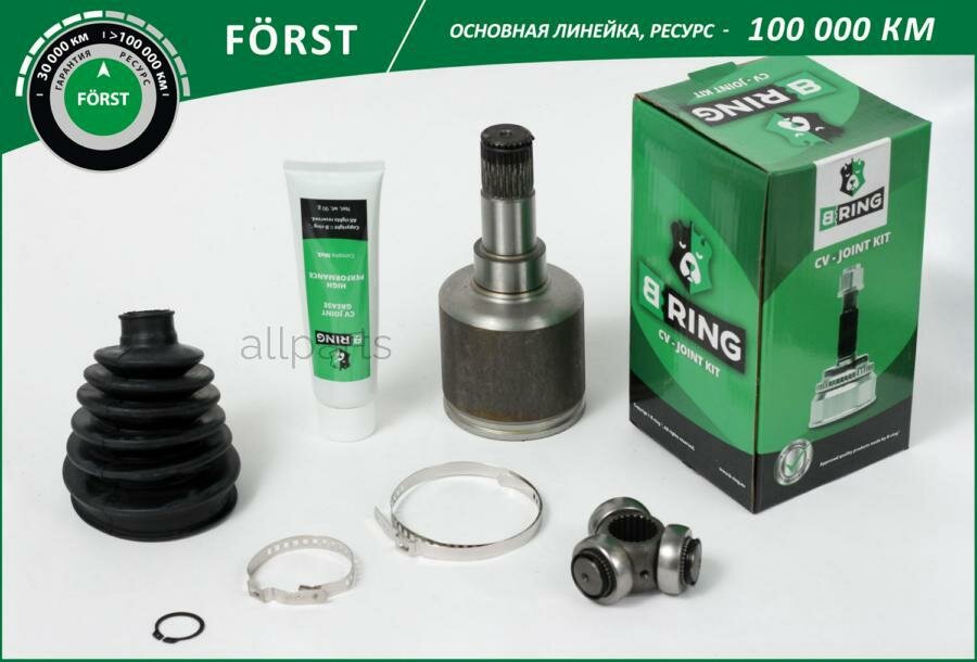 BRING BIC1411 Шрус FORD Focus (05-) (внутр.) [26/23]