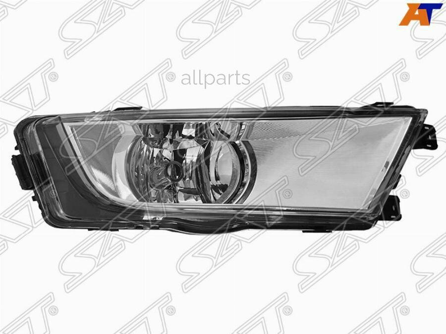 SAT ST-665-2013R-UE1 Фара противотуманная (Справа) Skoda Octavia 12-17
