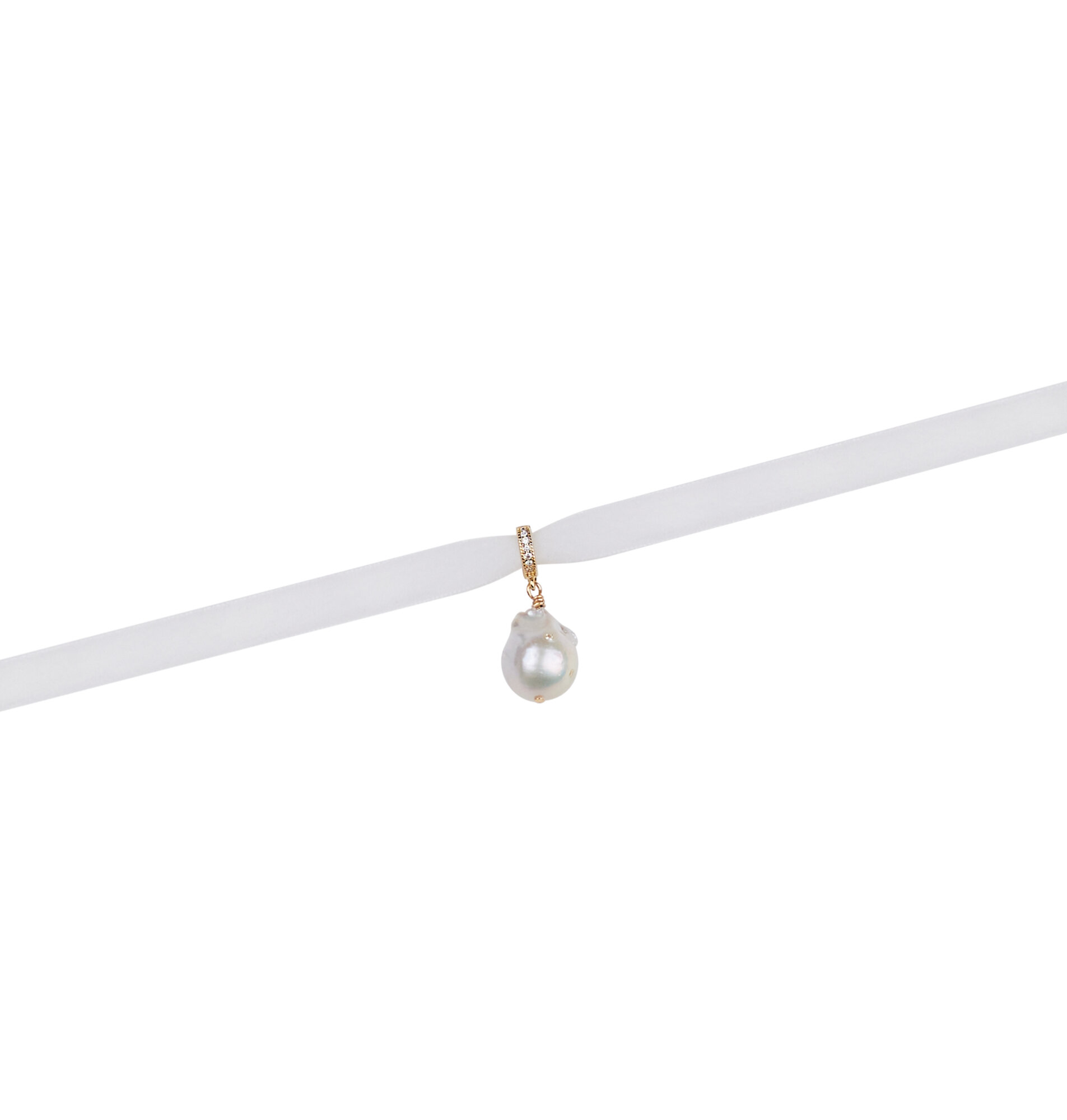 Чокер, жемчуг барочный