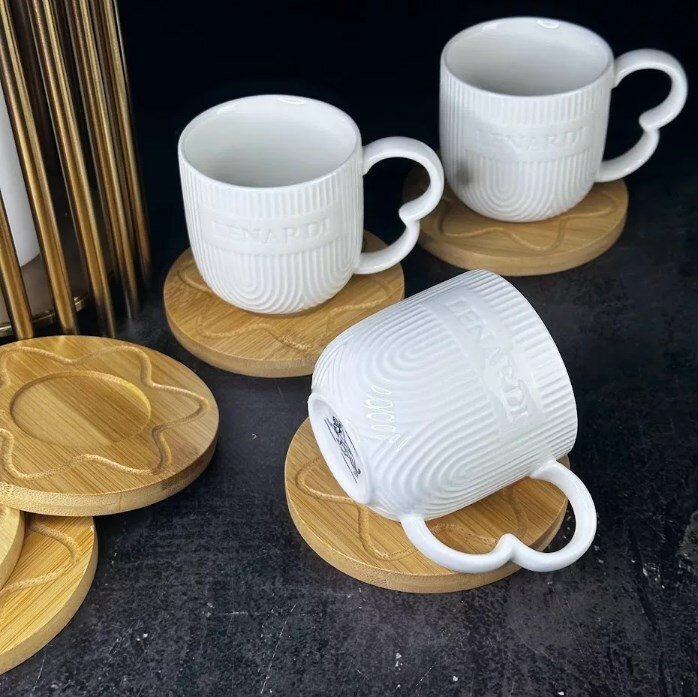 Чайный набор на 6 персон 225 мл BAMBOO Фарфор 140-054 118-140-054