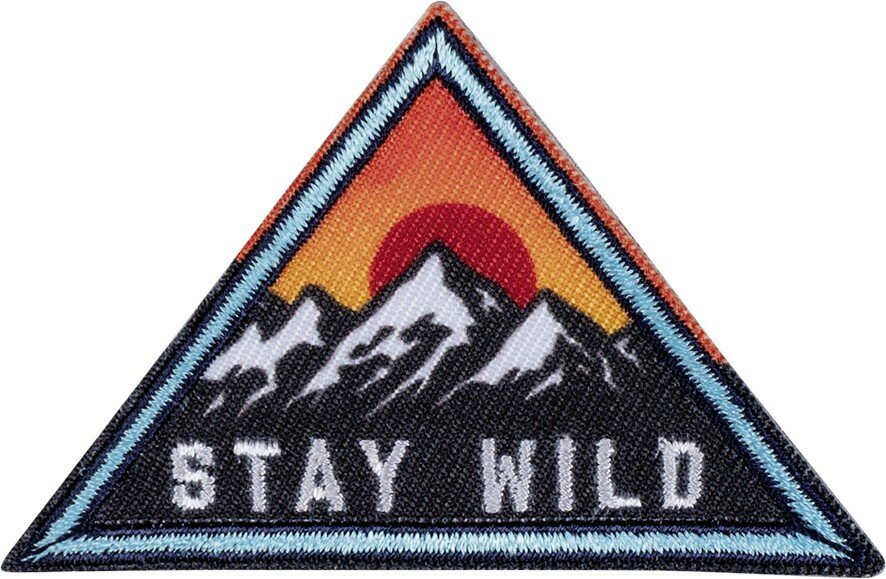 HKM 43089 Термоаппликация "Stay Wild ", 7.5 х 4.8 см