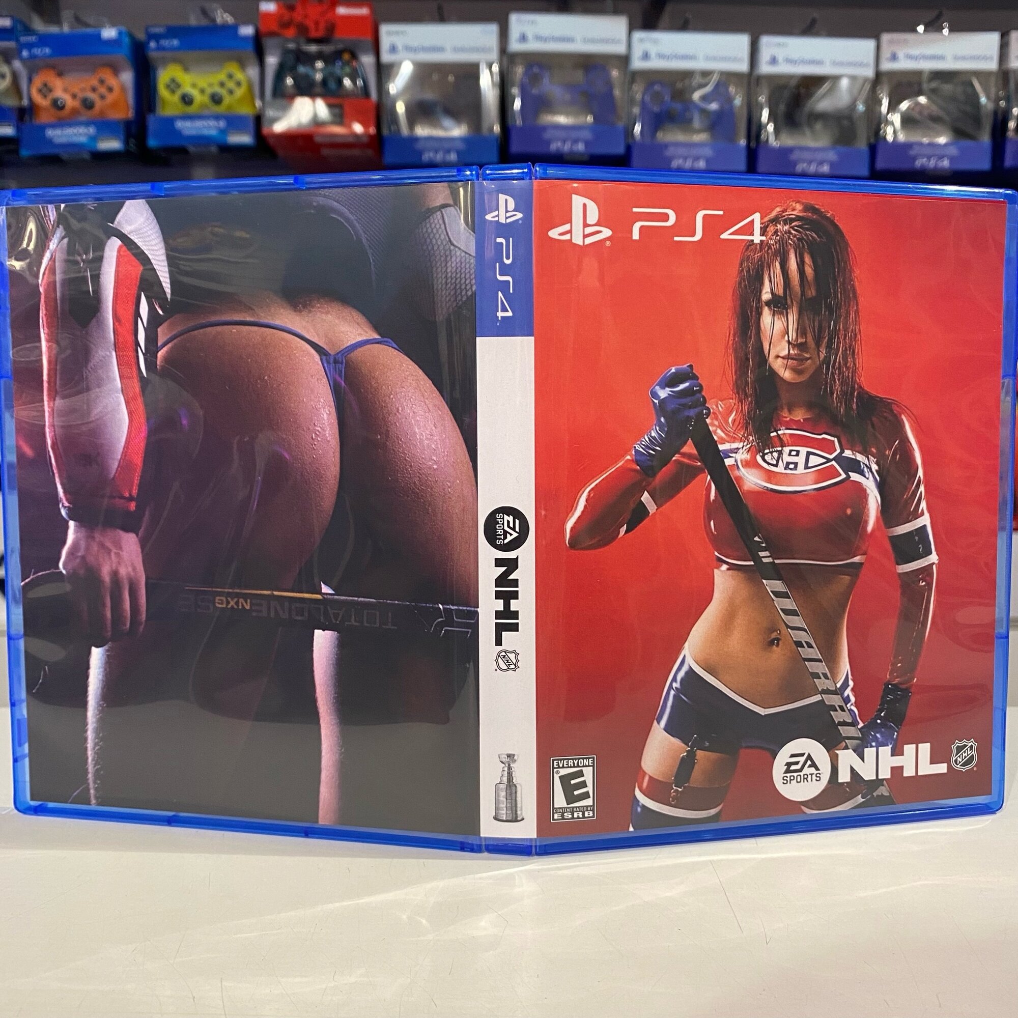 Эксклюзивная обложка PS4 для NHL №4