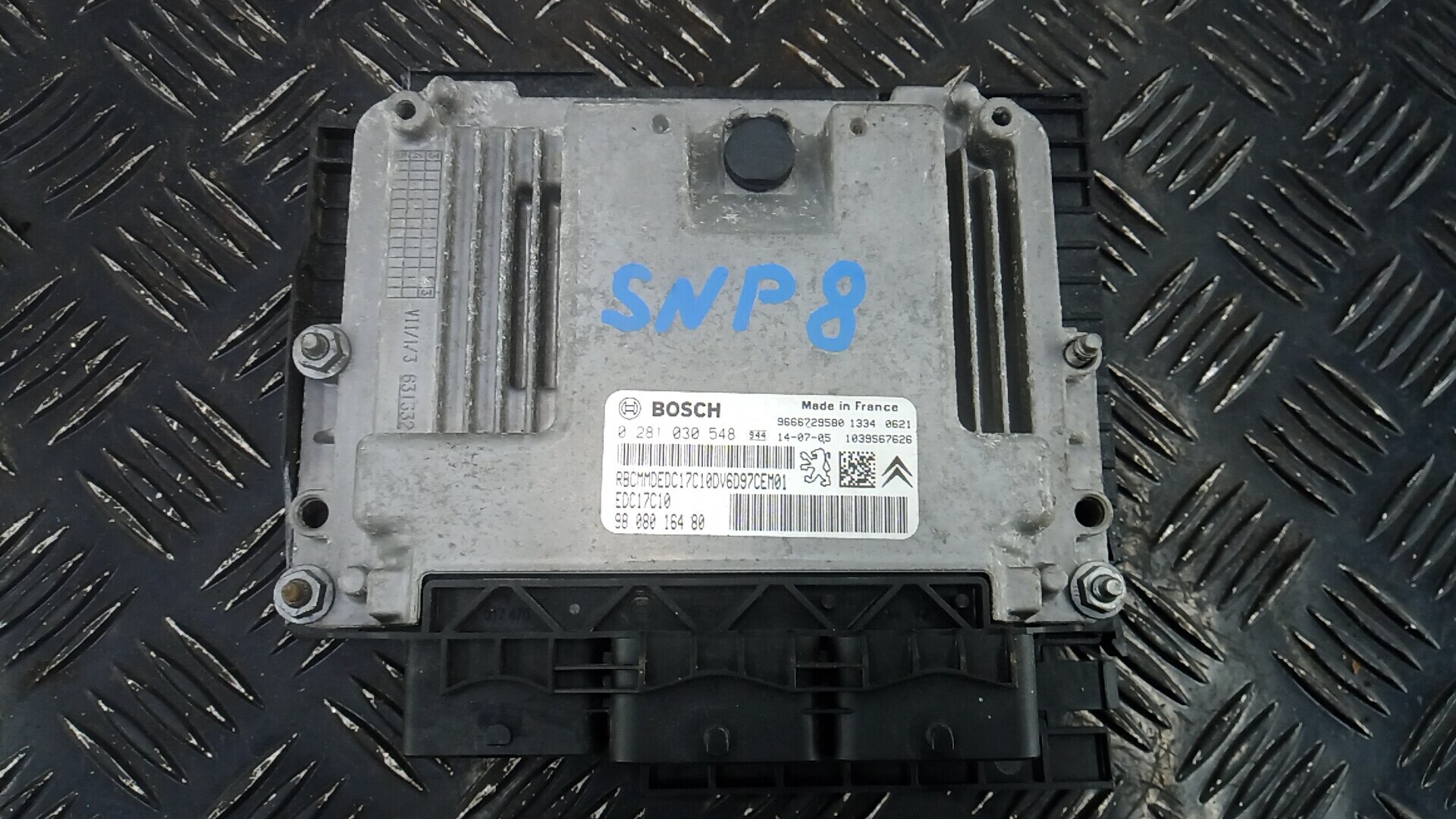 Блок управления двс CITROEN C4 PICASSO 2, Номер 9808016480