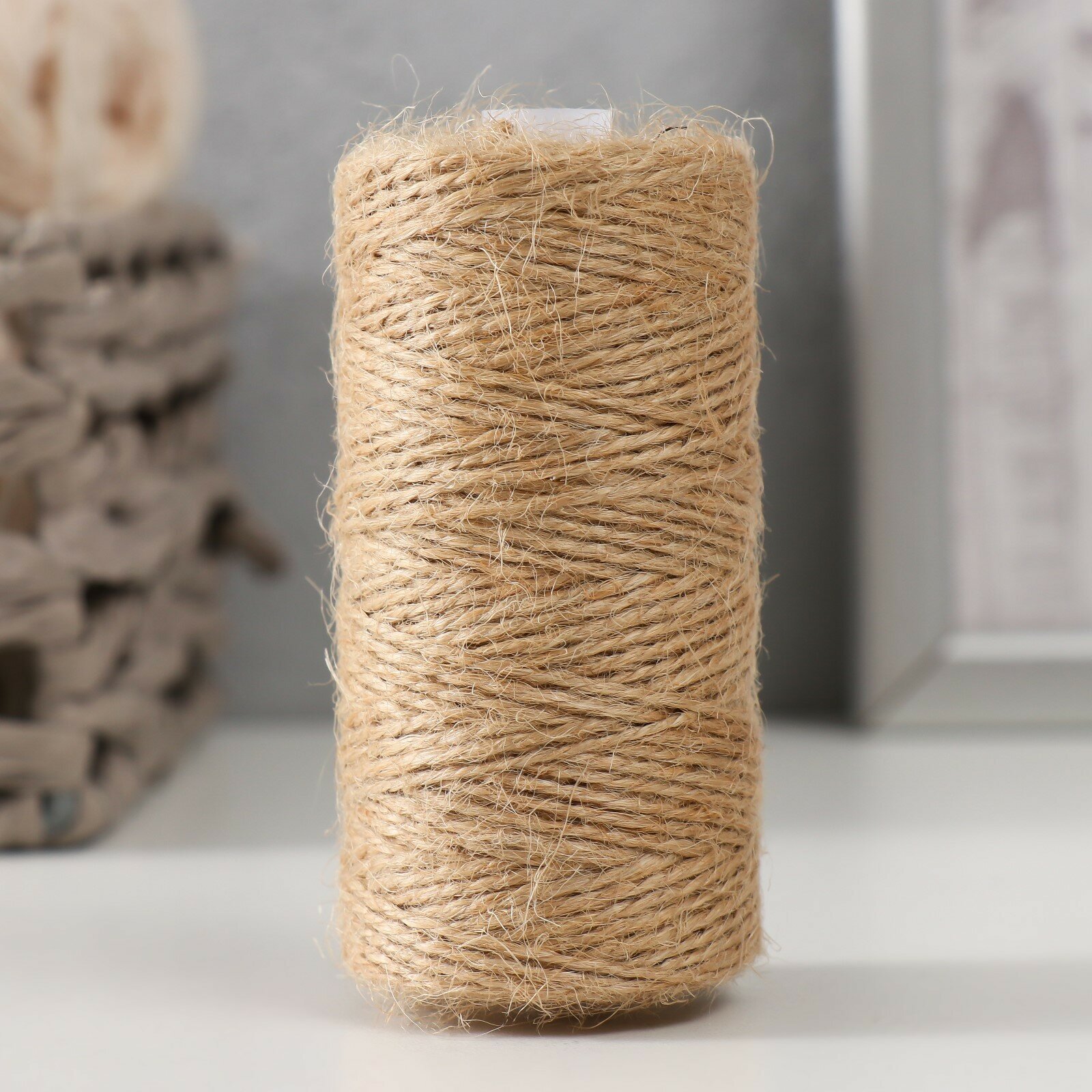 Джут шпагатовый-4 100 м д-1 мм