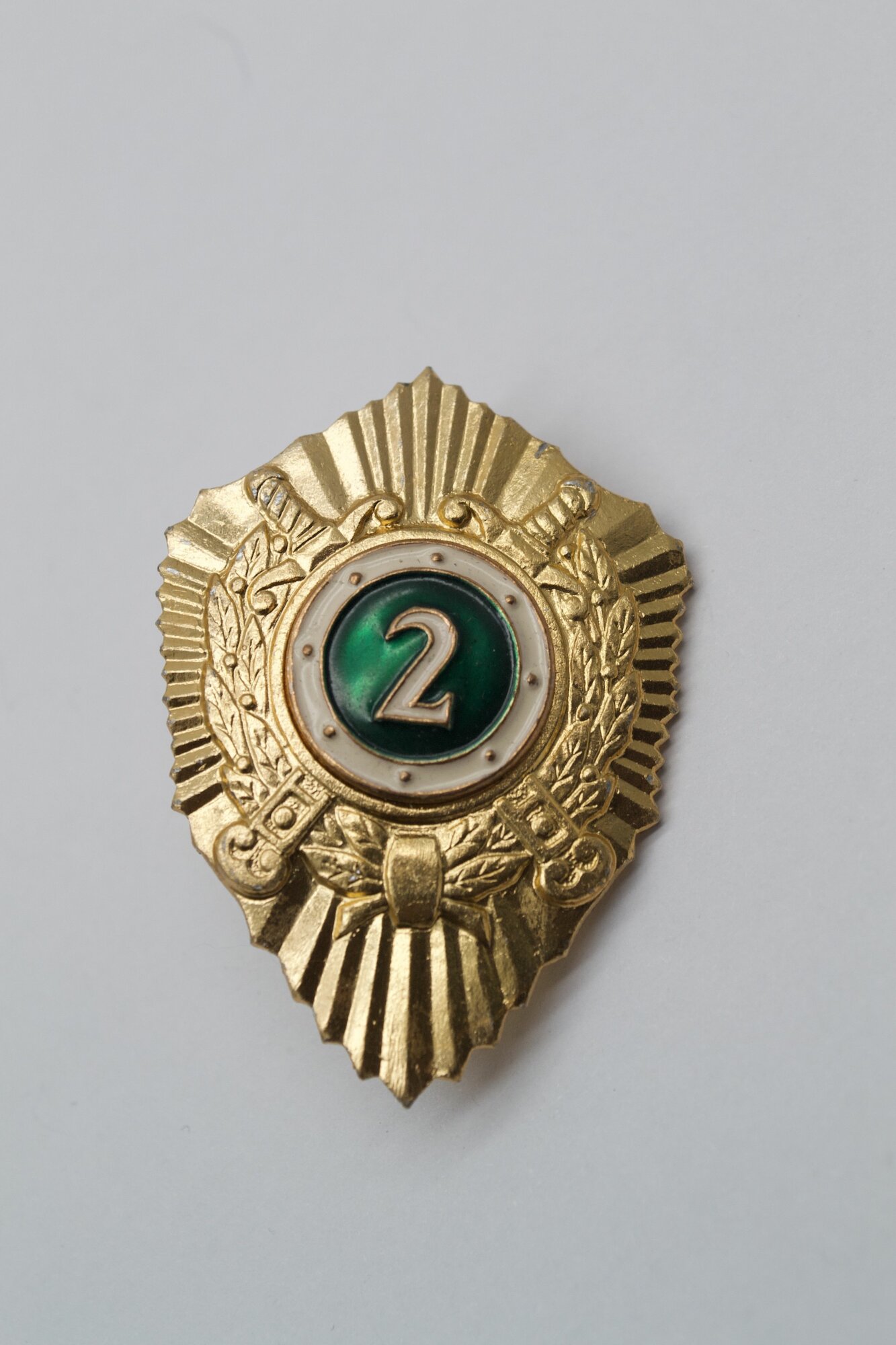 Значок нагрудный "2 класс Классность МВД"