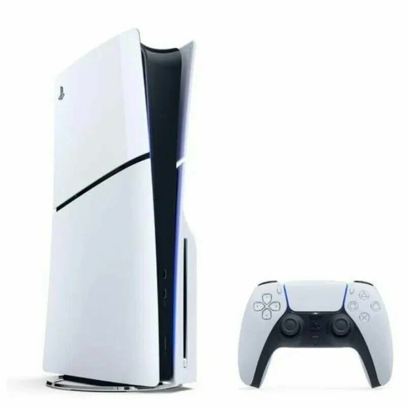 Игровая приставка Sony PlayStation 5 Slim с дисководом, 1000 ГБ SSD (CFI-2016A) белый