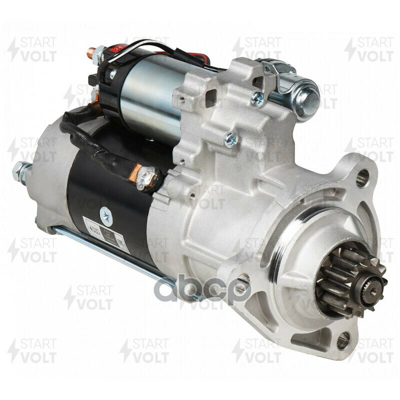 Стартер 7,5кВт КАМАЗ с дв. Cummins I6CT/ISCe/ISLe 24В STARTVOLT арт. LSt 0701
