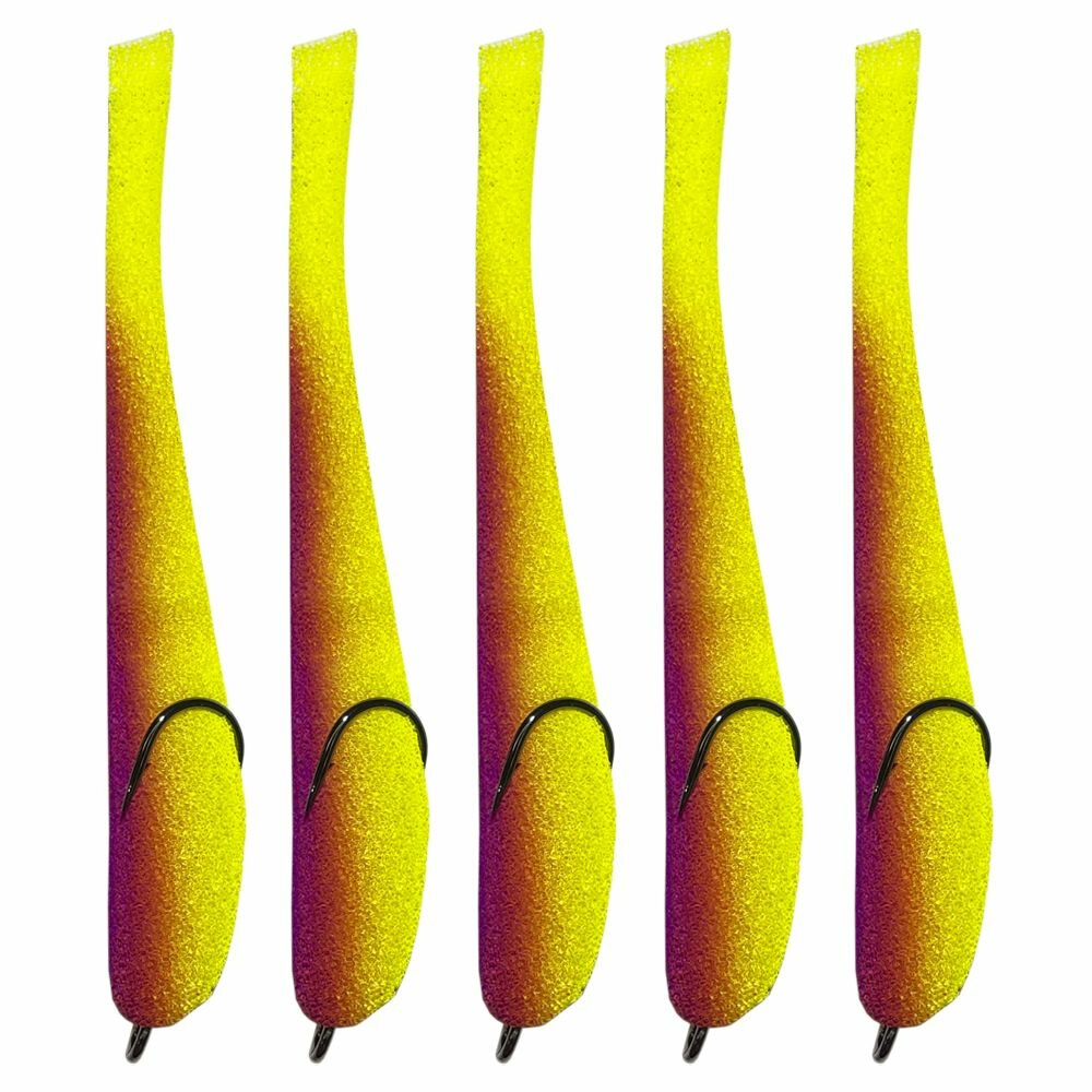 Поролоновая рыбка 8см (набор 5шт) с двойником