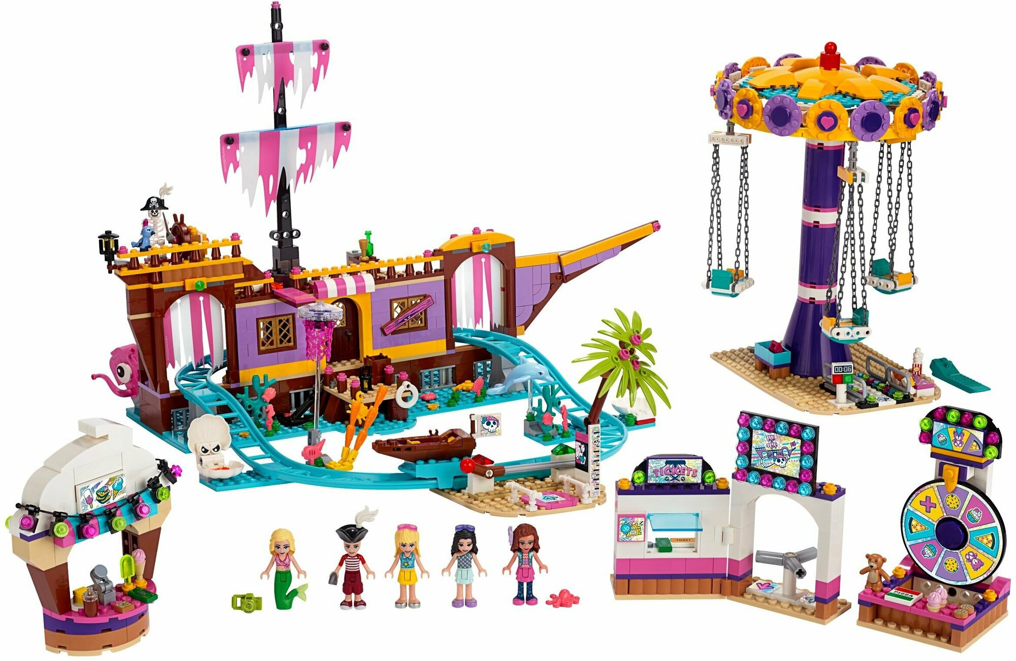 Конструктор LEGO Лего 41375 Прибрежный парк развлечений