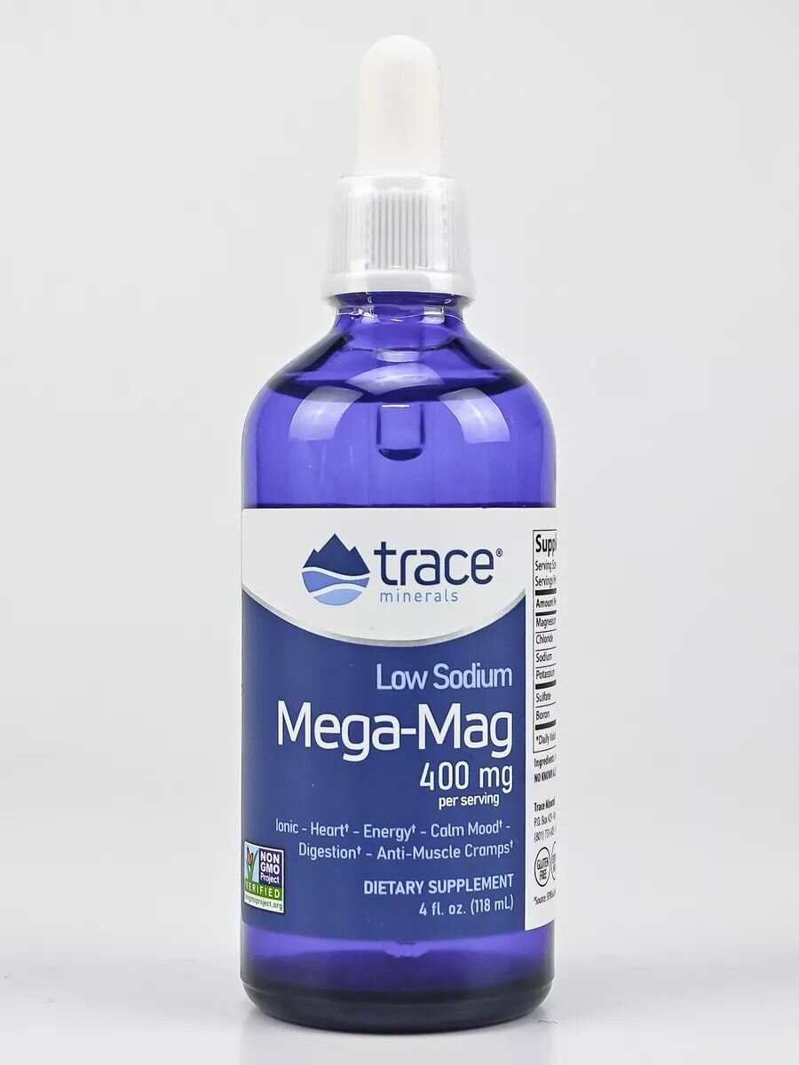 Trace Minerals Mega-Mag жидкий витаминный комплекс