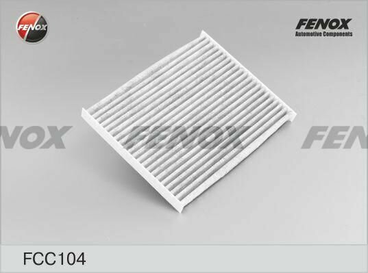 FCC104 Фильтр салона HYUNDAI 10- 1.6 угольный