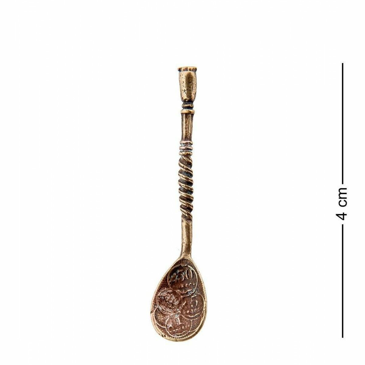 Ложка загребушка для кошелька "Резная"