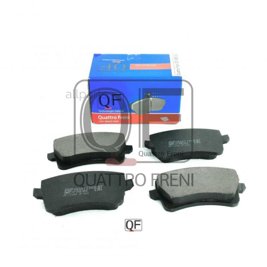 QUATTRO FRENI QF69800 колодки дисковые передние!\Audi A4 3.0TDi/3.2FSi Quattro 08>