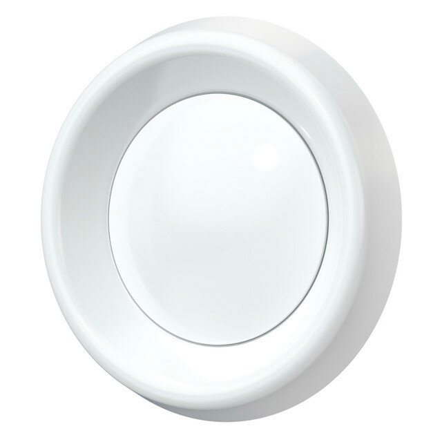 Анемостат приточно-вытяжной регулируемый с фланцем АБС D100 для систем вентиляции