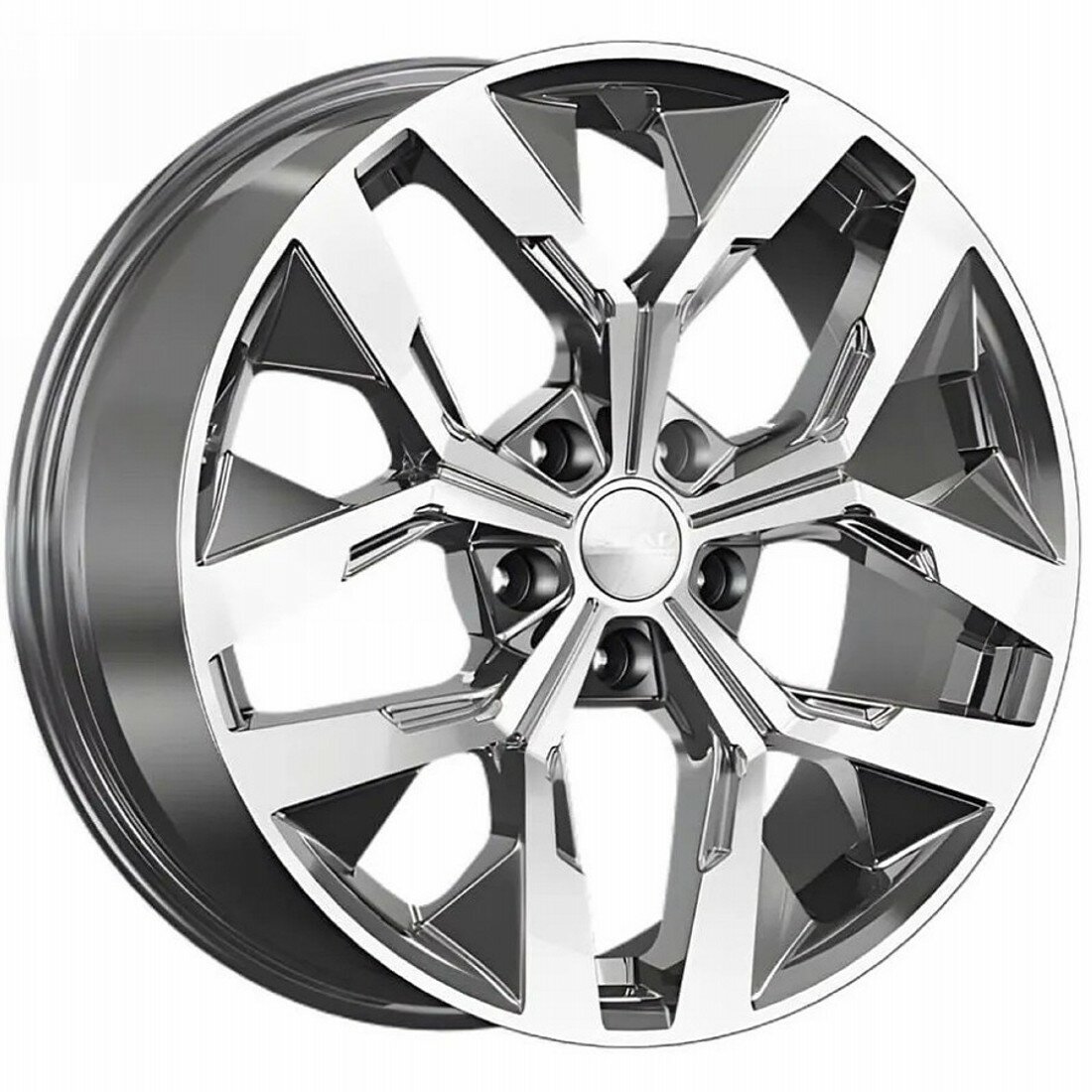 Колесный диск Скад Ламберт (КЛ370) 7,5x18 5x108 ET44 67,1 Алмаз графит