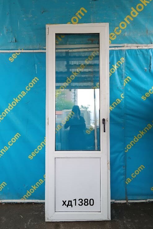 Дверь пластиковая Б/У 2220(в)х730(ш)