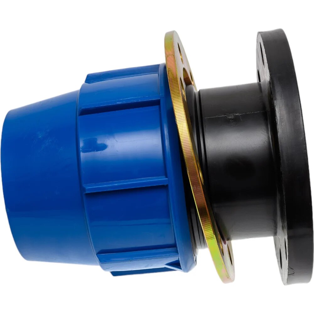 Фланец, LAMMIN, компрессионный для пэ труб LAMMIN 110 x ду100(4") Lm34015110100, Фланцевое, соединение