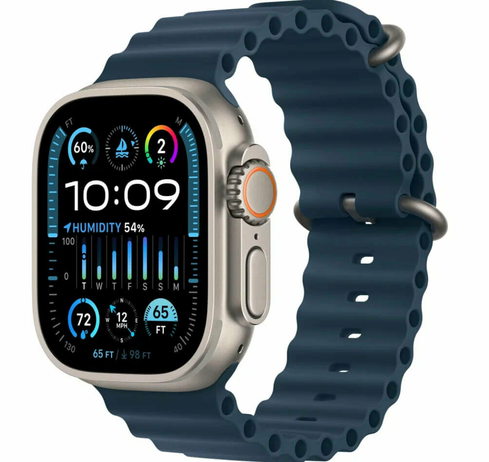 Apple Watch Ultra 2 49 Titanium Blue Alpine Loop (M)