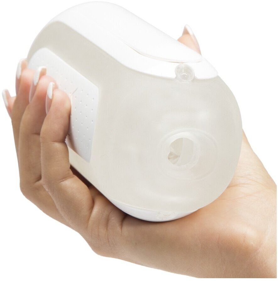 Мастурбатор Tenga Flip Zero, термопластичная резина, эффект смазки, белый