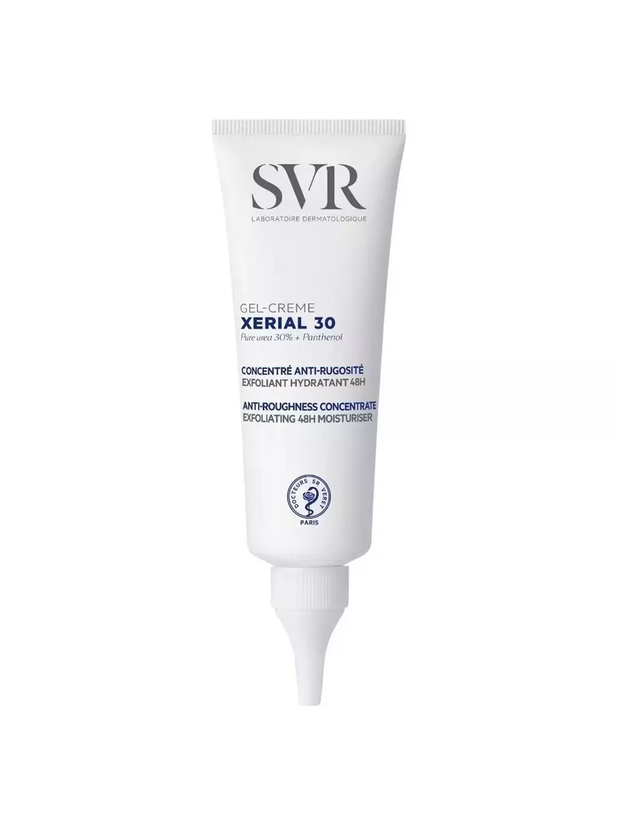 Гель-крем для тела SVR "Xerial 30", 75 мл, гипоаллергенный, без ароматизатора