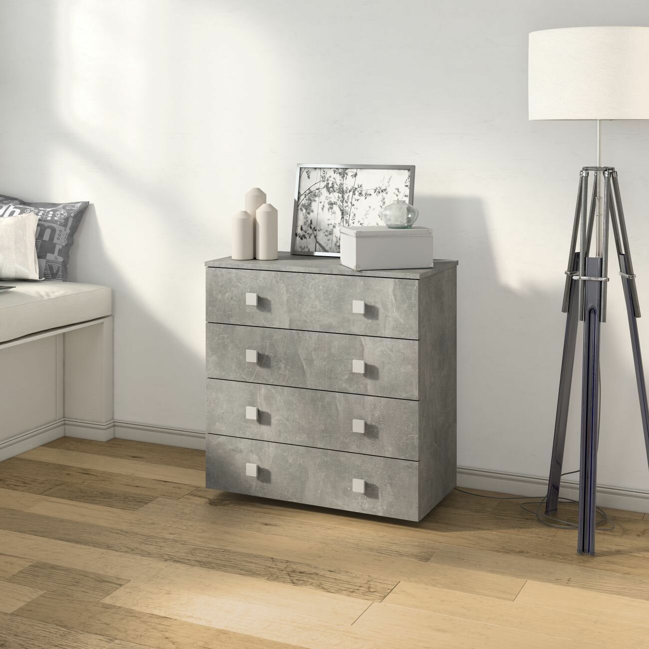 Комод Лофт-4 77х39х80 см