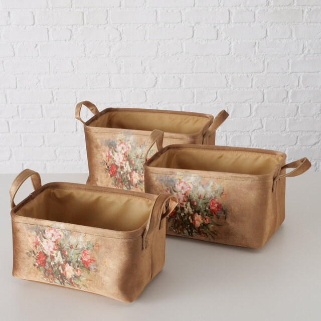 Набор корзин для хранения Tintagel 33-36 см, 3 шт, Boltze, 2034372