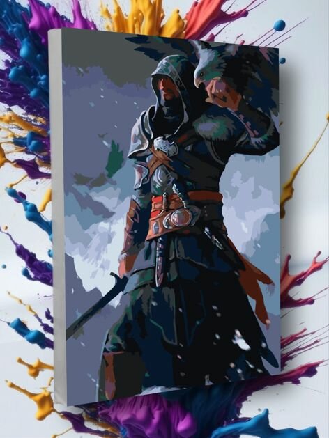 Картина по номерам Кредо ассасина Assassin's Creed 40*50