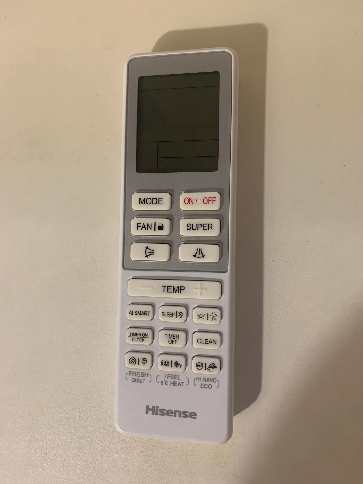 Пульт д/у Hisense RCH-RTY3-0, для кондиционера, оригинальный