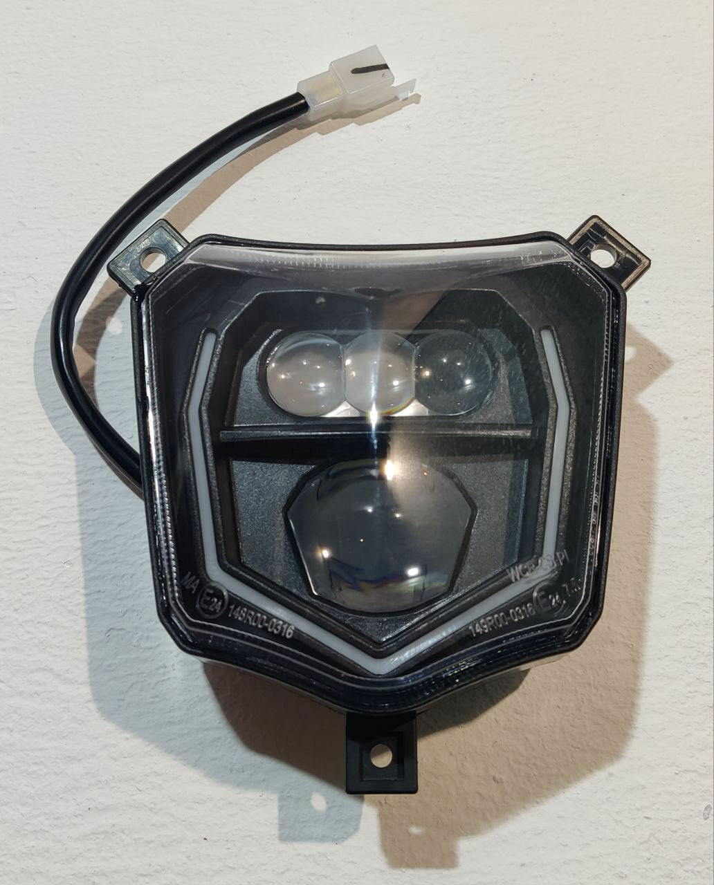 Фара с LED лампой Питбайк KAYO Basic K125EM