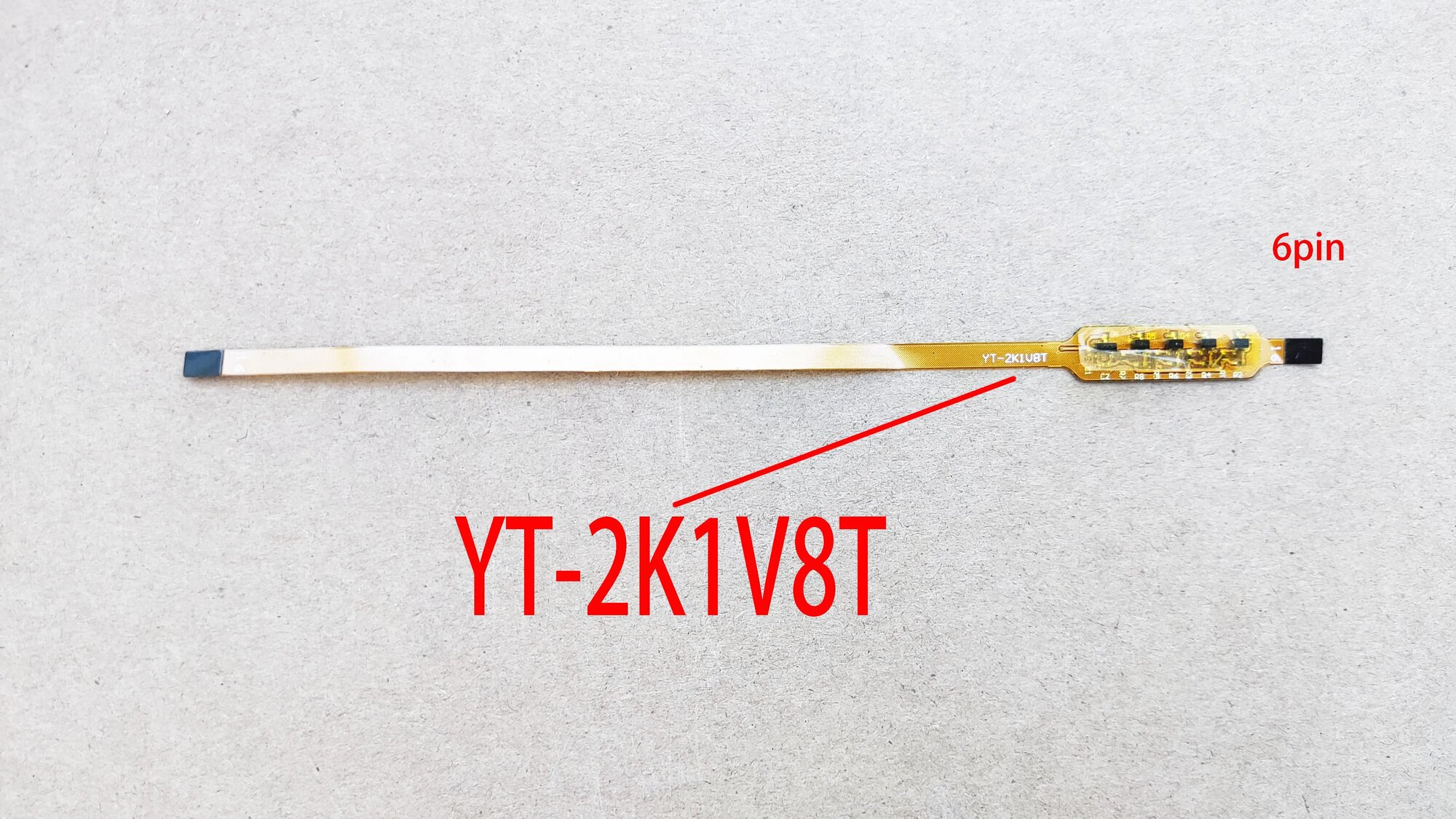 Кабель для сенсорного экрана ICAR 35 YT-2K1V8T 6Pin