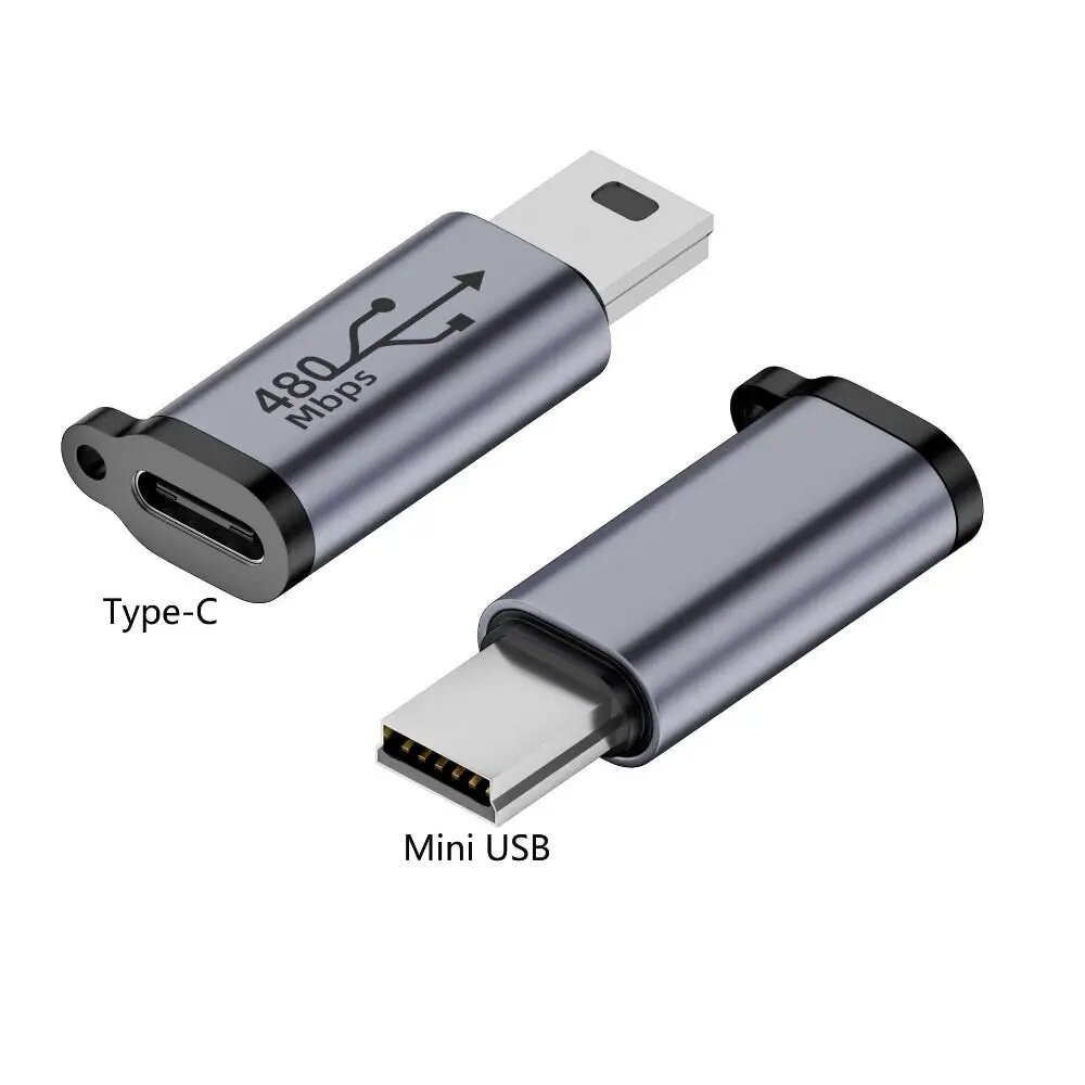Переходник с USB Type-C на Micro USB --TYPE-C to mini USB