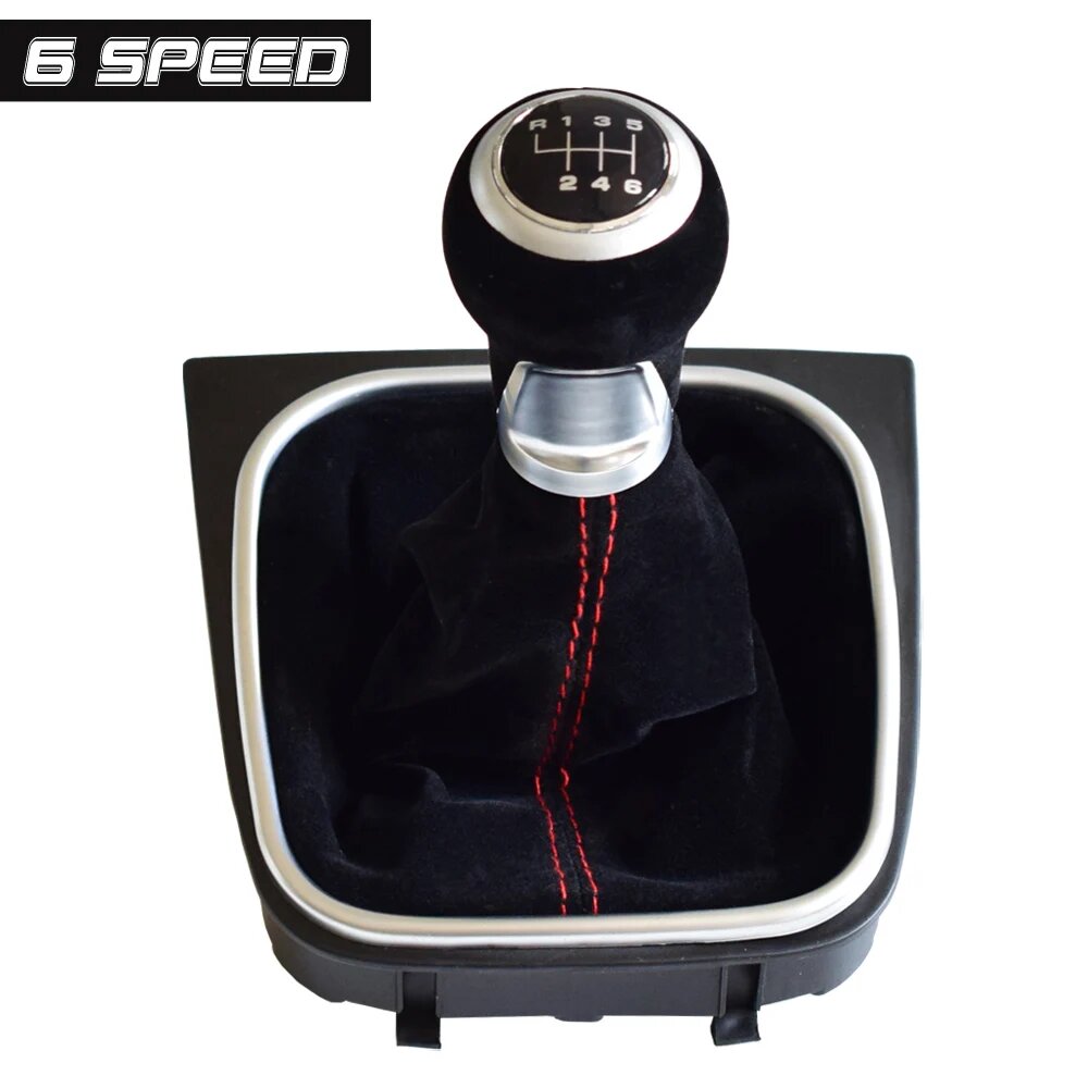 Ручка КПП 6-Speed Black для VW Golf 5 6 MK5 MK6